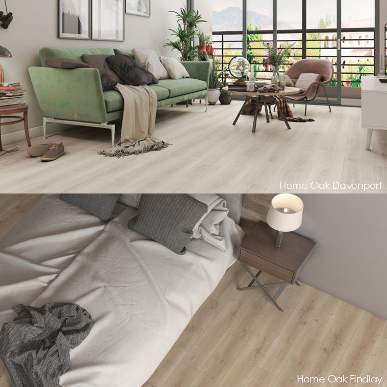 Classen Home 8mm AC4 4V Laminate Flooring - Smart Floors | Laminate ...